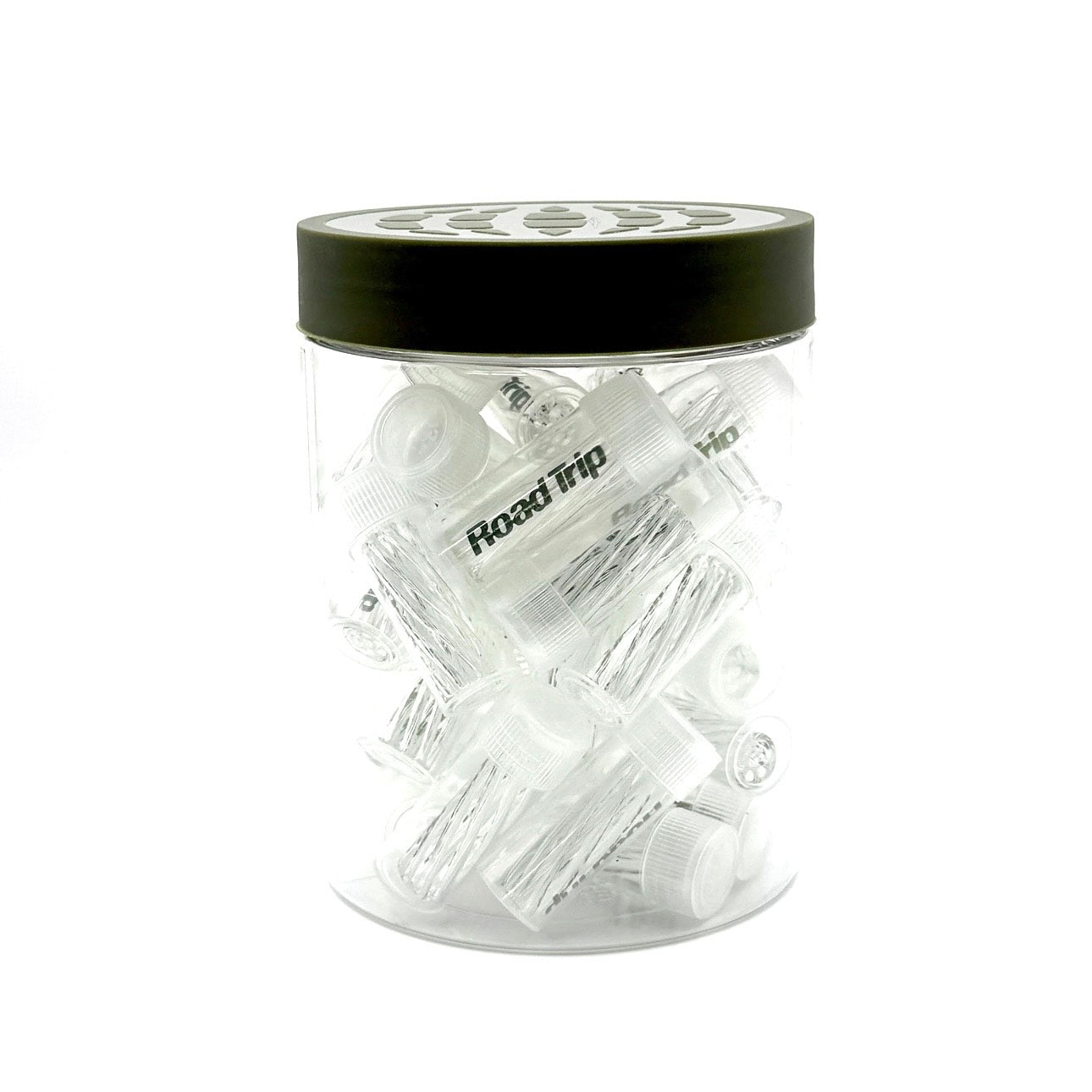 The 'Road Tip' 36 PACK - 10mm Spiral Glass Tip